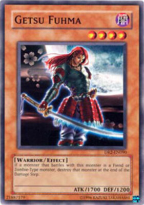 3 x Getsu Fuhma - DR2-EN090 - Common - Unlimited Edition Near Mint ...