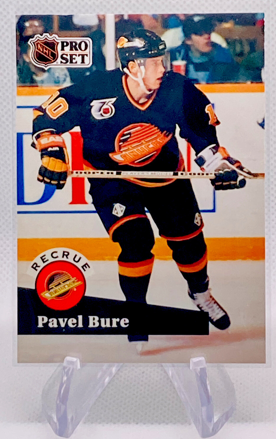 1991-92 Pro Set French Pavel Bure Rookie Card #564 - Vancouver Canucks ...