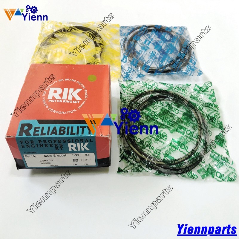 For Yanmar 4TNV98 4TNV98T Engine Overhaul Rebuild Kit PRAMAC Generator ...