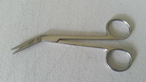 2 Iris Angular Scissors 4.5" Surgical Dental New | eBay