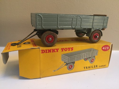 DINKY TOYS 428 TRAILER (LARGE) IN ORIGINAL BOX | eBay