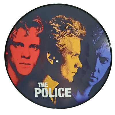 The Police - Photo Picture Disc - Real Vinyl 12" - Upcycled Wall Art | eBay