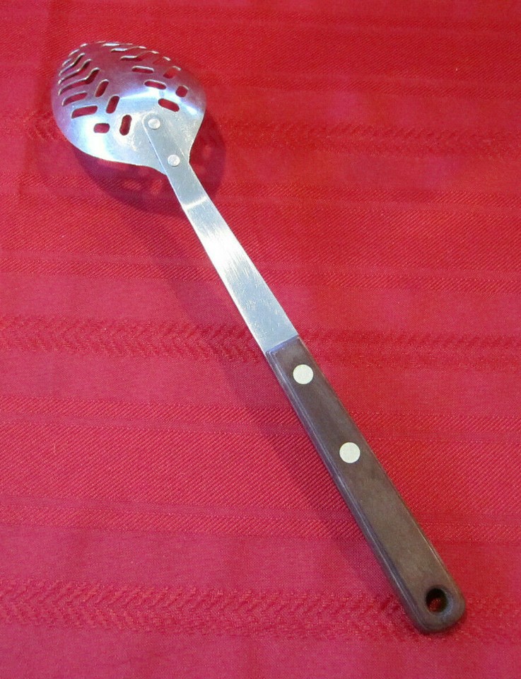 YOU CHOOSE Ekco Flint Vanadium Wood Handle Utensil Spatula Spoon Masher ...