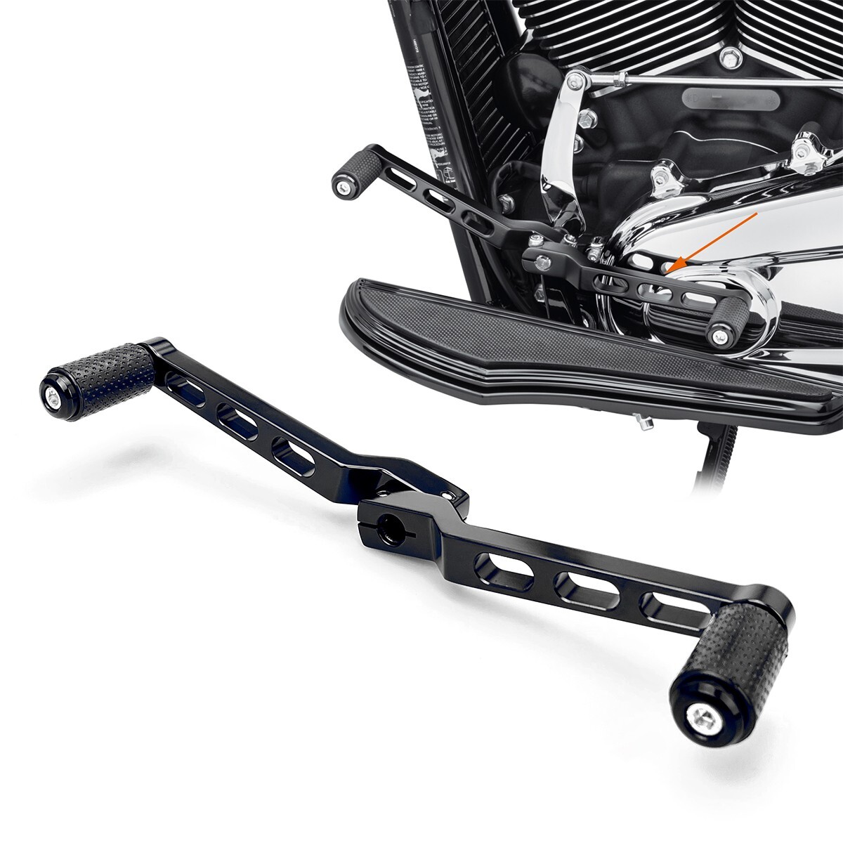 For harley Touring Road Glide floorboards Touring street glide Black ...