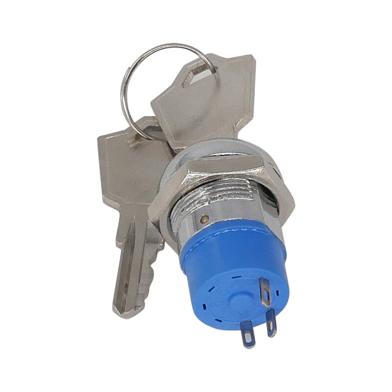 1PCS fits For E158071 PAT 3-pin two-position 4A 125V 2A 250V Key Switch ...