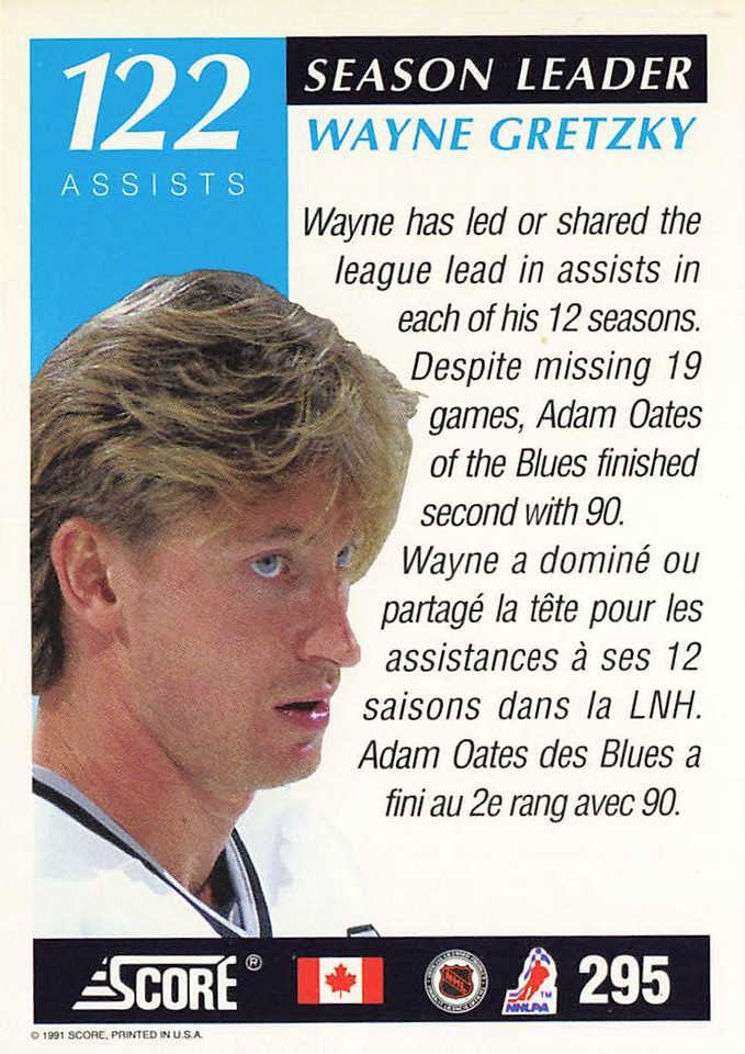 1991-92 Score American #405 Wayne Gretzky | eBay
