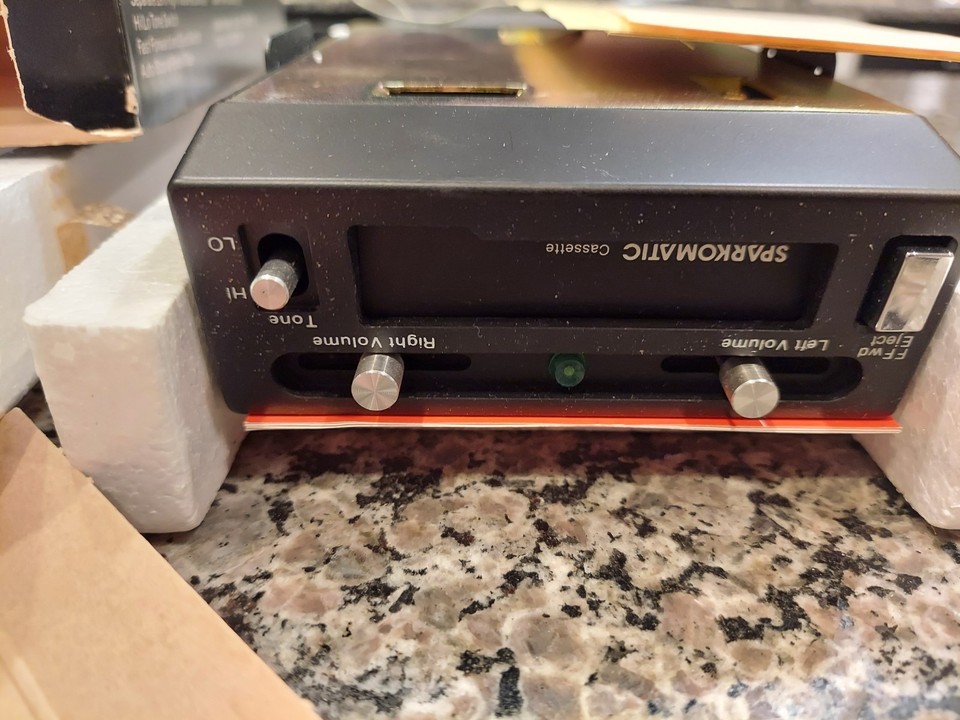 Spark O Matic SS200 Under Dash Car Cassette Player New Open Box ...