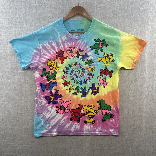 Liquid Blue Dead Company Tour Shirt Large Slim Tie Dye Grateful Dead ...