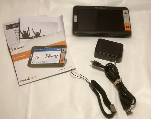 Humanware NOM-300 Explore 5 Handheld Electronics Video Magnifier | eBay