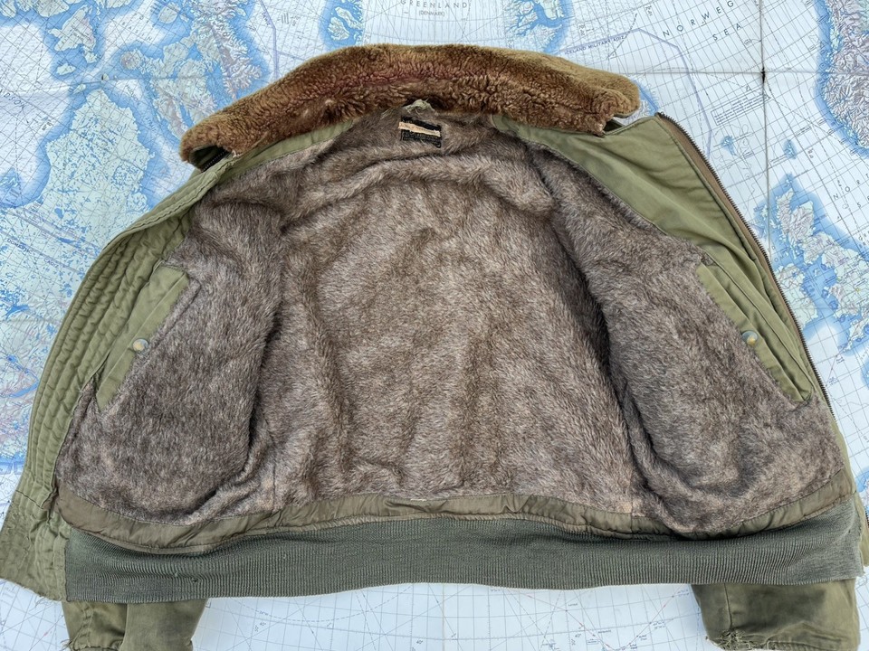 WW2 USAAF US Air Force B-15A Pilots Flight Jacket Very Rare | eBay