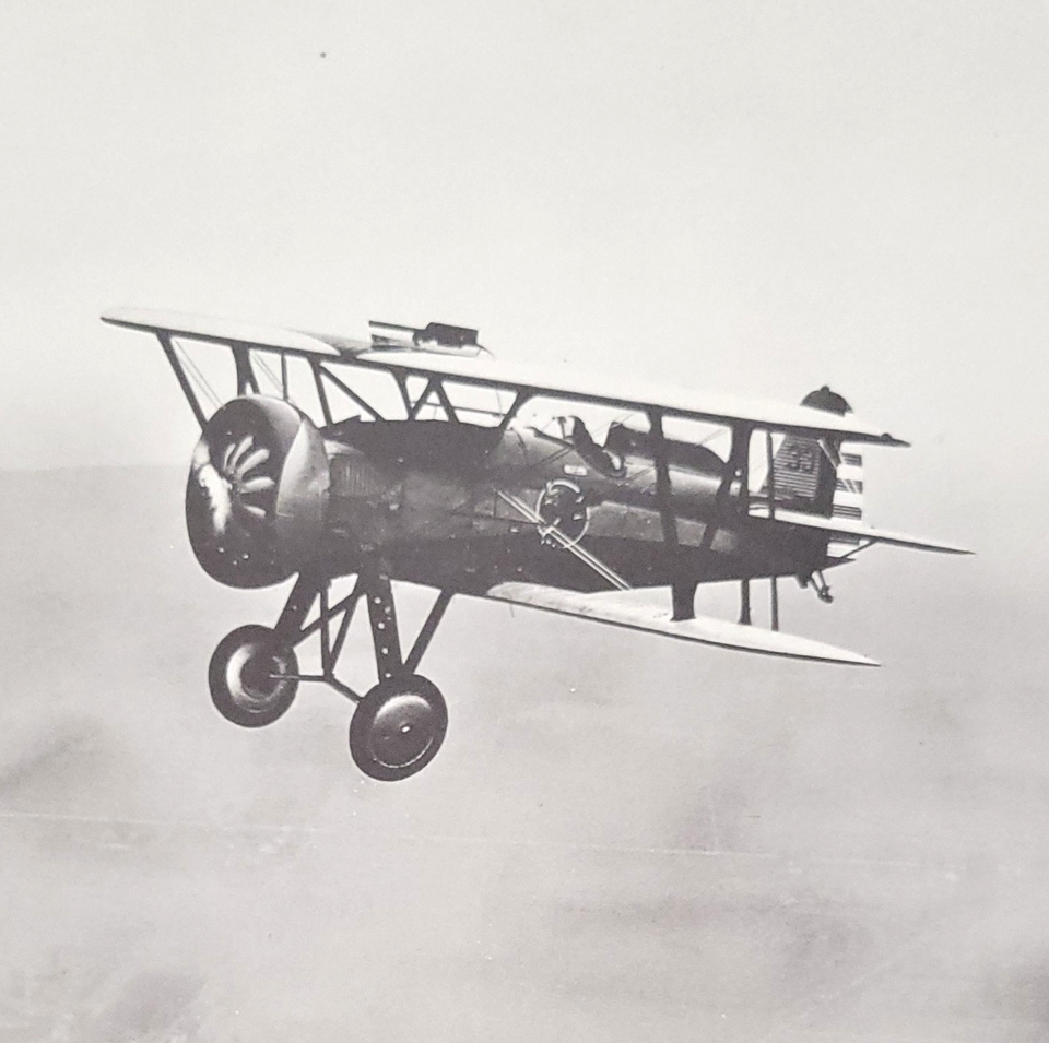 Boeing P-12 or Boeing F4B Fighter Aircraft USAAC in 1930s, USAF Photo 8 ...