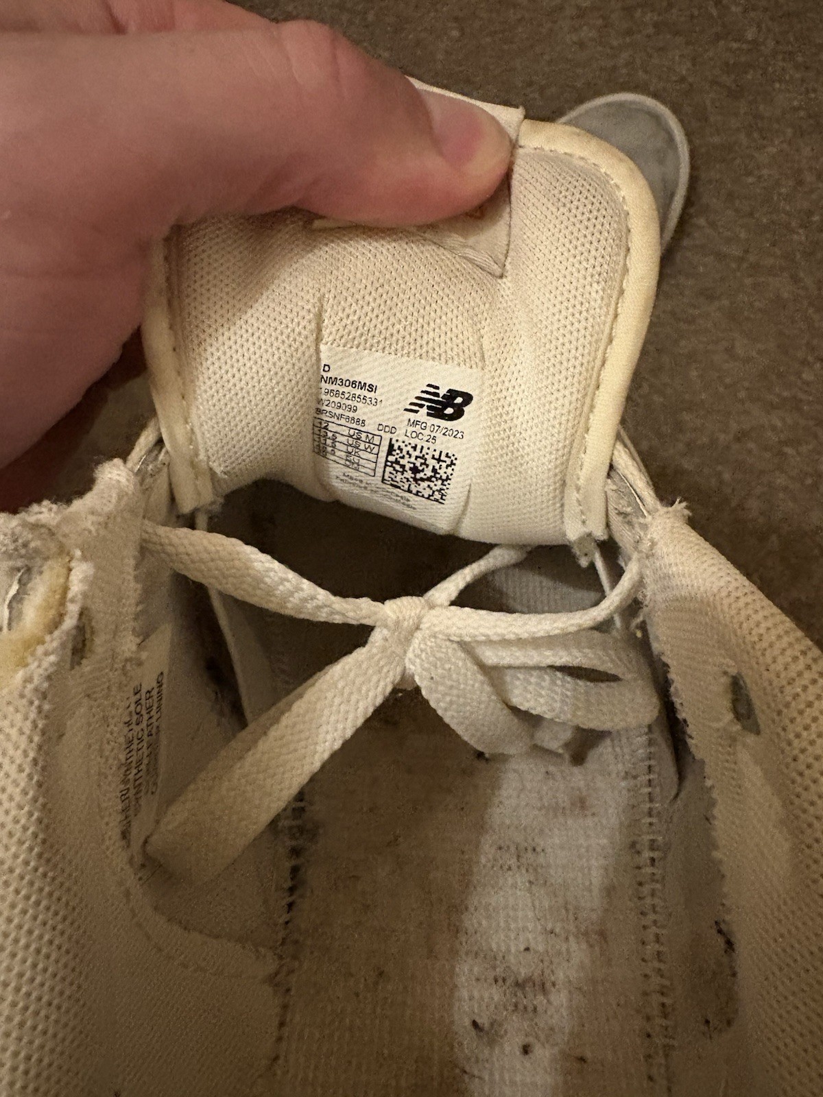 New Balance - Jamie Foy 306 Shoes Sea Salt/Sage Well Worn Beaters US12 ...