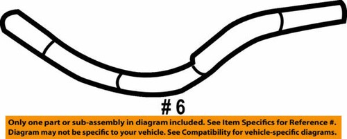 23827-20060 Toyota Hose, fuel vapor feed, no.2 2382720060, New Genuine ...