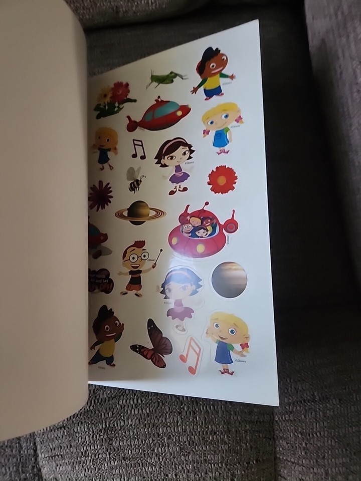 NEW - Little Einstein Giant Sticker Book - Paperback By Playhouse ...