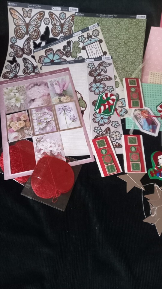 Kanban Hunkydory Scrapbooking Large Card Making Job Lot Set Bundle ...