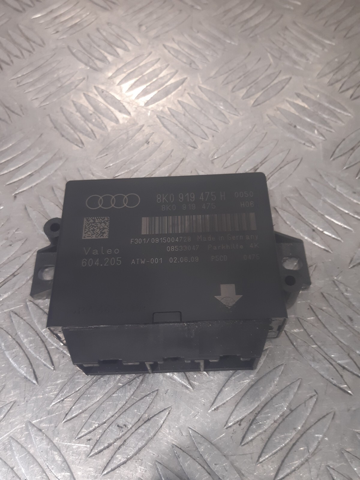 2009 AUDI A4 ESTATE PDC PARKING DISTANCE CONTROL MODULE 8K0919475H | eBay