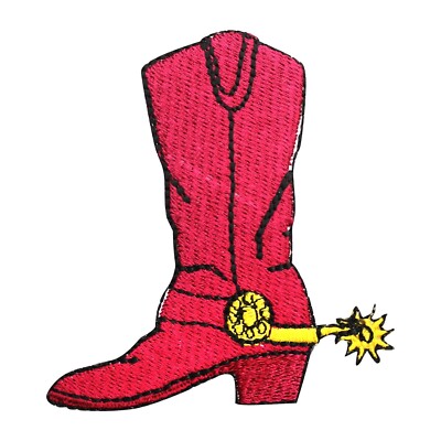 Cowboy Boots Patch, Cowboys patch, Embroidered Iron on Patch 7x6.5cm | eBay