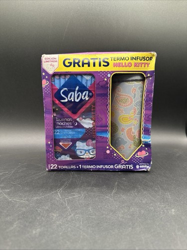 EDICION LIMITADA, SABA HELLO KITTY 22 TOALLAS + 1 TERMO INFUSOR GRATIS ...