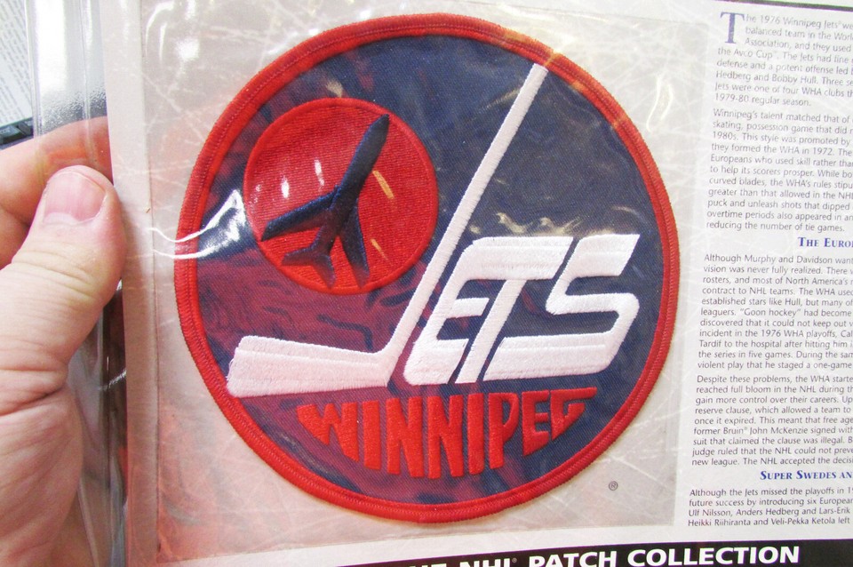 the NHL Patch Collection, 1976 Winnipeg Jets NHL Hockey Team large ...