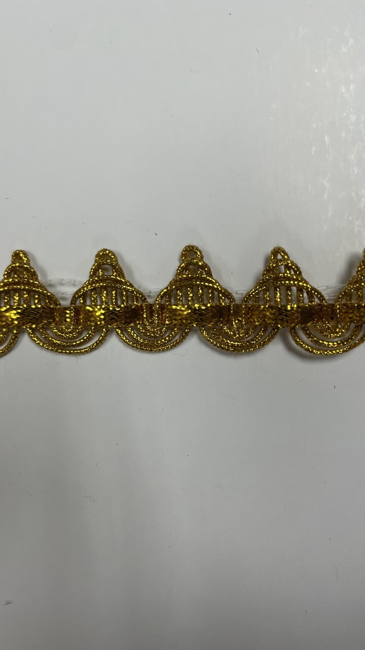 1 Inch Gold Metallic Trim, sold by yard | eBay