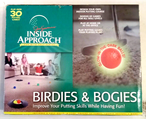 Birdies & Bogies 30 Putting Skills Games Complete w/ Glow in the Dark ...