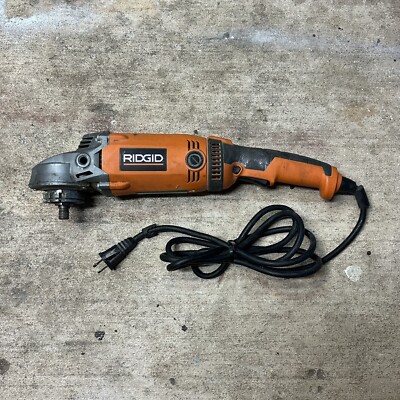 FOR PARTS RIDGID R10202 15 Amp 120V Corded 7 In Twist Portable Angle ...