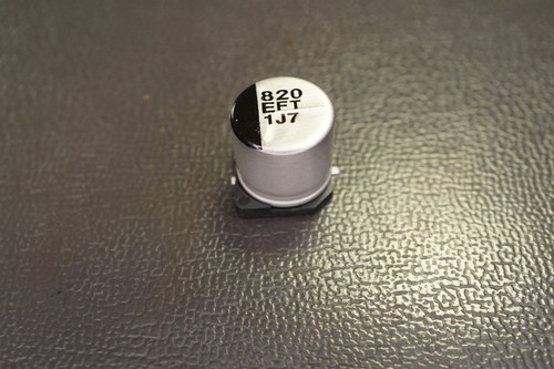 Lot of 4 EEE-FT1E821AP Panasonic Capacitor 820uF 20% 25V 10 x 10.2mm ...