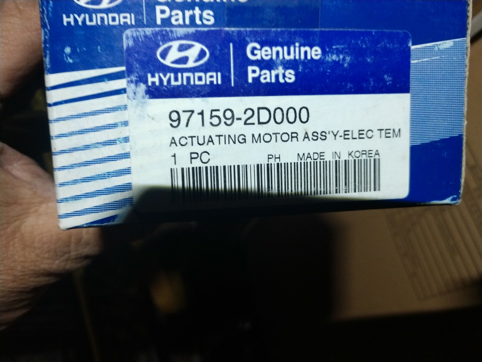 HYUNDAI OEM 03-08 Tiburon 2.7L-V6 Evaporator Heater-Actuator 971592D000 ...
