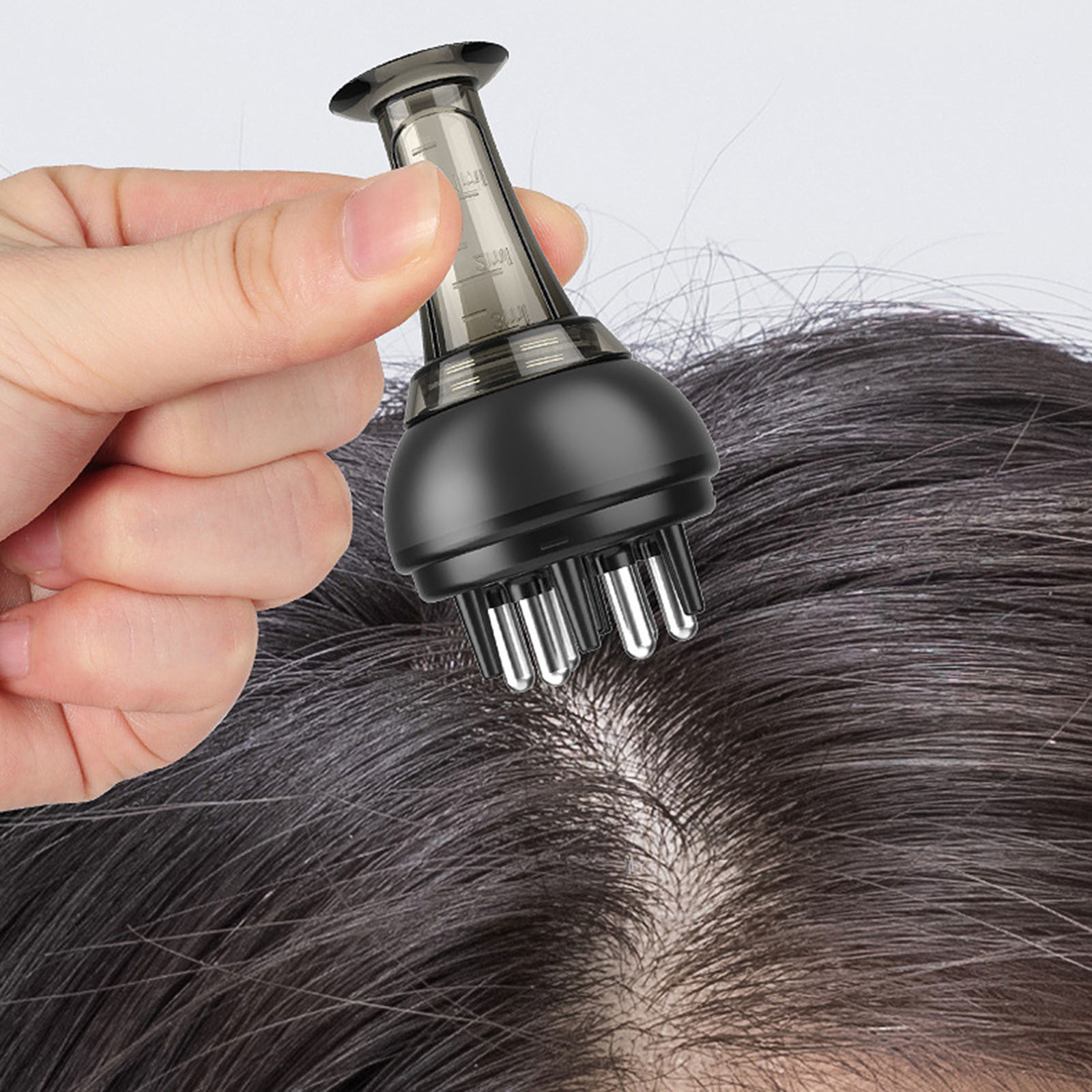 Hair Liquid Applicator 1-5ml Capacity Relax Hair Roots Massage Liquid ...