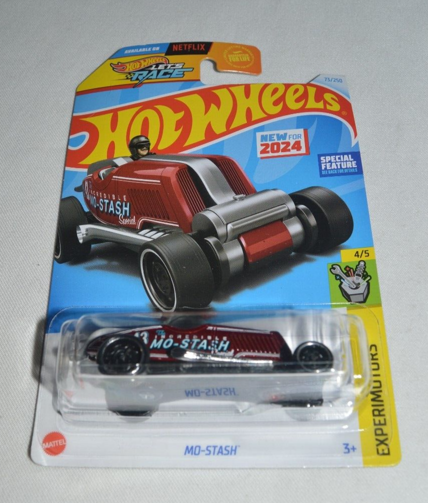HOT WHEELS 2024 EXPERIMOTORS 4/5 - MO-STASH METALLIC RED | eBay