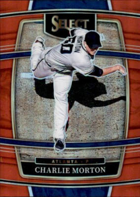 Charlie Morton 2022 Panini Select Red Prizm #53 /199 Parallel Atlanta ...