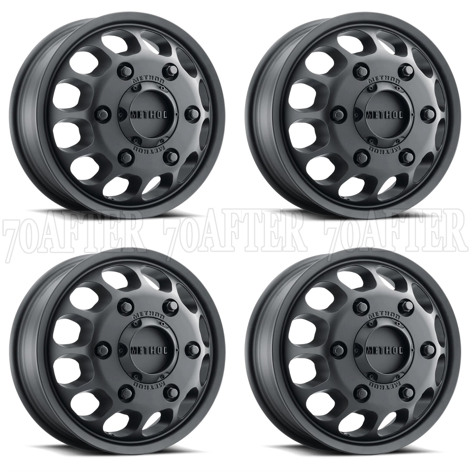 (4X) Method MR901 - FRONT Wheels [16x6|6x180|ET:110|CB:138.9] Matte ...