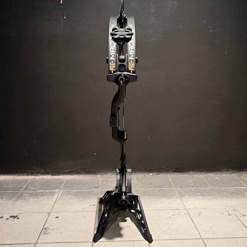 PSE Compound Bow Stand Portable Holder Limbs Adjustable Archery Target ...