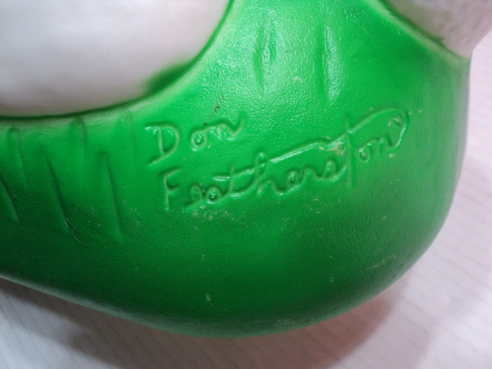 Don Featherstone Easter Rabbit Blow Mold 1995 31 inches tall Light Up ...