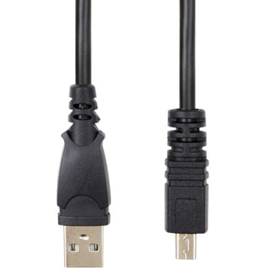 USB PC Data Sync Cable Cord Lead For Sony Camera Alpha DSLR-A350 K DSLR ...