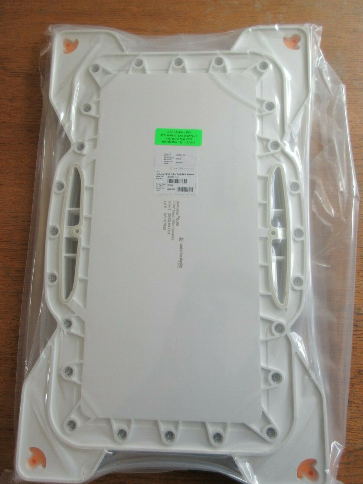 SARTORIUS STEDIM 29XDL60-FCA SARTOCLEAR DL60 DEPTH FILTER CASSETTE EXP ...