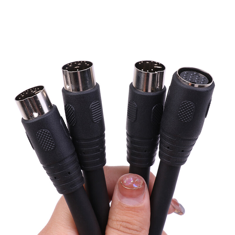 DIN 13Pin Cable Male To Female 13-Pin Extended Cable, Large 13P Cable ...