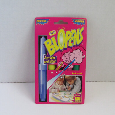 VINTAGE 1996 Blopens Blo Pens Air Paint Markers NIP NOS | eBay