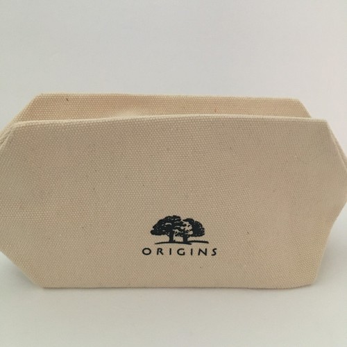 Origins Toiletry Makeup Cosmetic Canvas Bag / Pouch | eBay