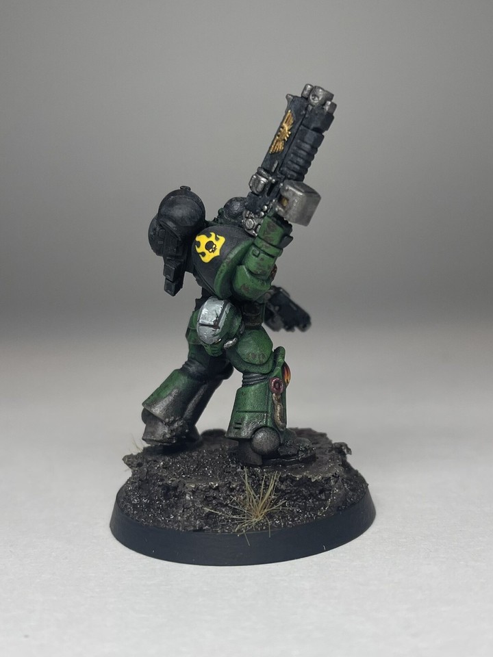 Salamanders Lieutenant Pro Painted Dark Imperium Warhammer 40K | eBay