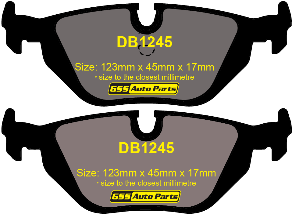 Bremtec Rear Euroline Ece R90 Approved Ceramic Brake Pads BT1730ELC ...