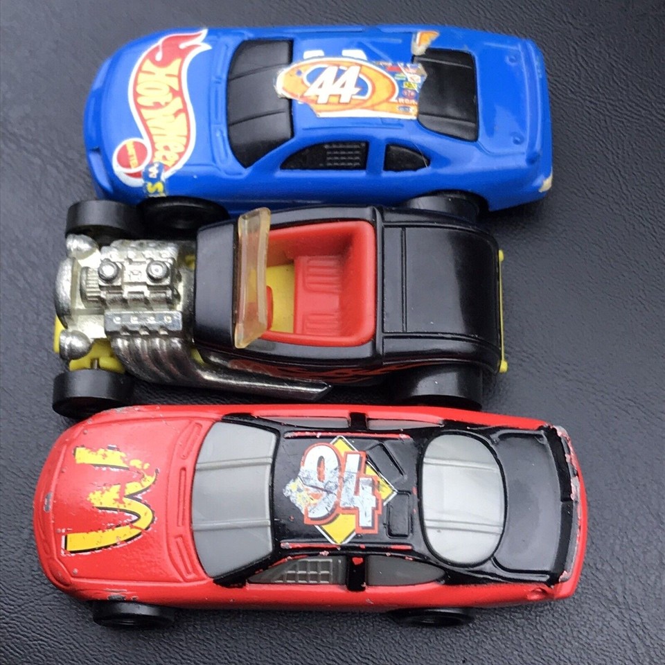 Hot Wheels McDonalds Die Cast Toy Lot 3 Multi-Color Sports Cars Used ...
