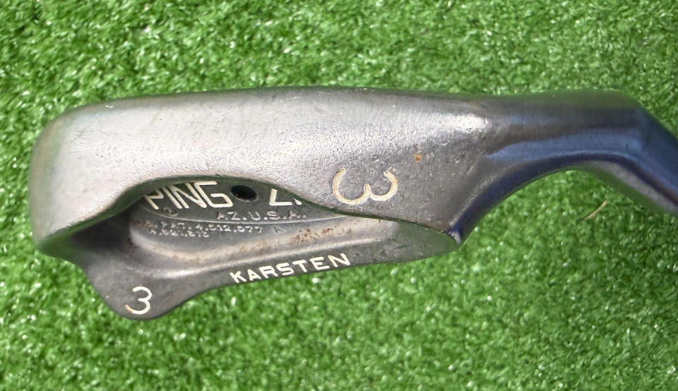 Ping Zing Black Dot 3 Iron / Stiff Steel / 39.25" / NEW GRIP / VGC ...