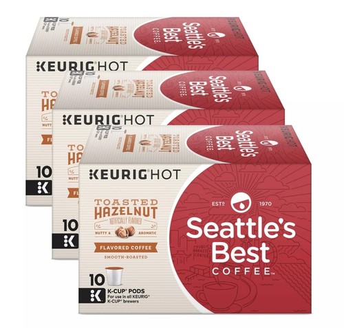 Seattle’s Best Coffee K-Cups, Toasted Hazelnut - Smooth Roasted ...