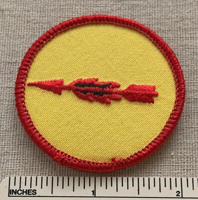 1970s-80s FLAMING ARROW PATROL Boy Scout Uniform PATCH Unit BSA Badge ...