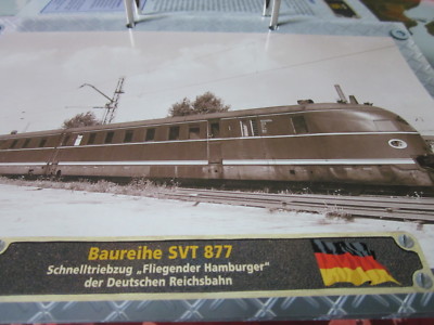 Lokarchiv A Triebwagen 109 DRG SVT 877, 1932 Fliegender Hamburger | eBay.de