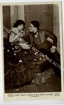 (Ld5224-432) RP, Actors, Miss Doris Keane & Mr Basil Sydney, Unused G ...