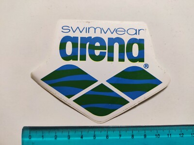 Adhesive Swimwear Arena Sticker Autocollant 80s Aufkleber Vintage ...