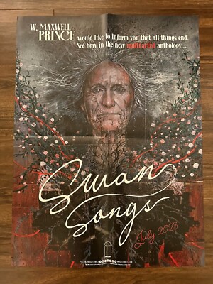 SWAN SONGS W. MAXWELL PRINCE REVERSIBLE IMAGE COMICS PROMO POSTER (NEW ...