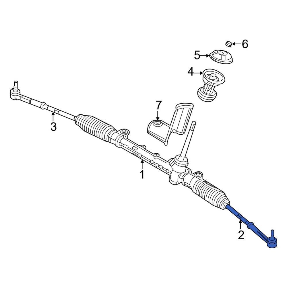68424439AA Inner End Tie Rod Kit 2019-2023 Mopar Mopar, 56% OFF